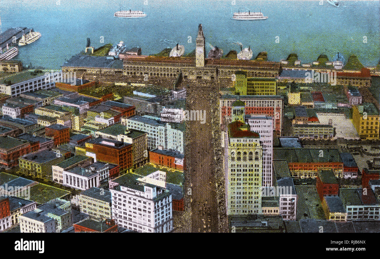 California st ferry building immagini e fotografie stock ad alta ...