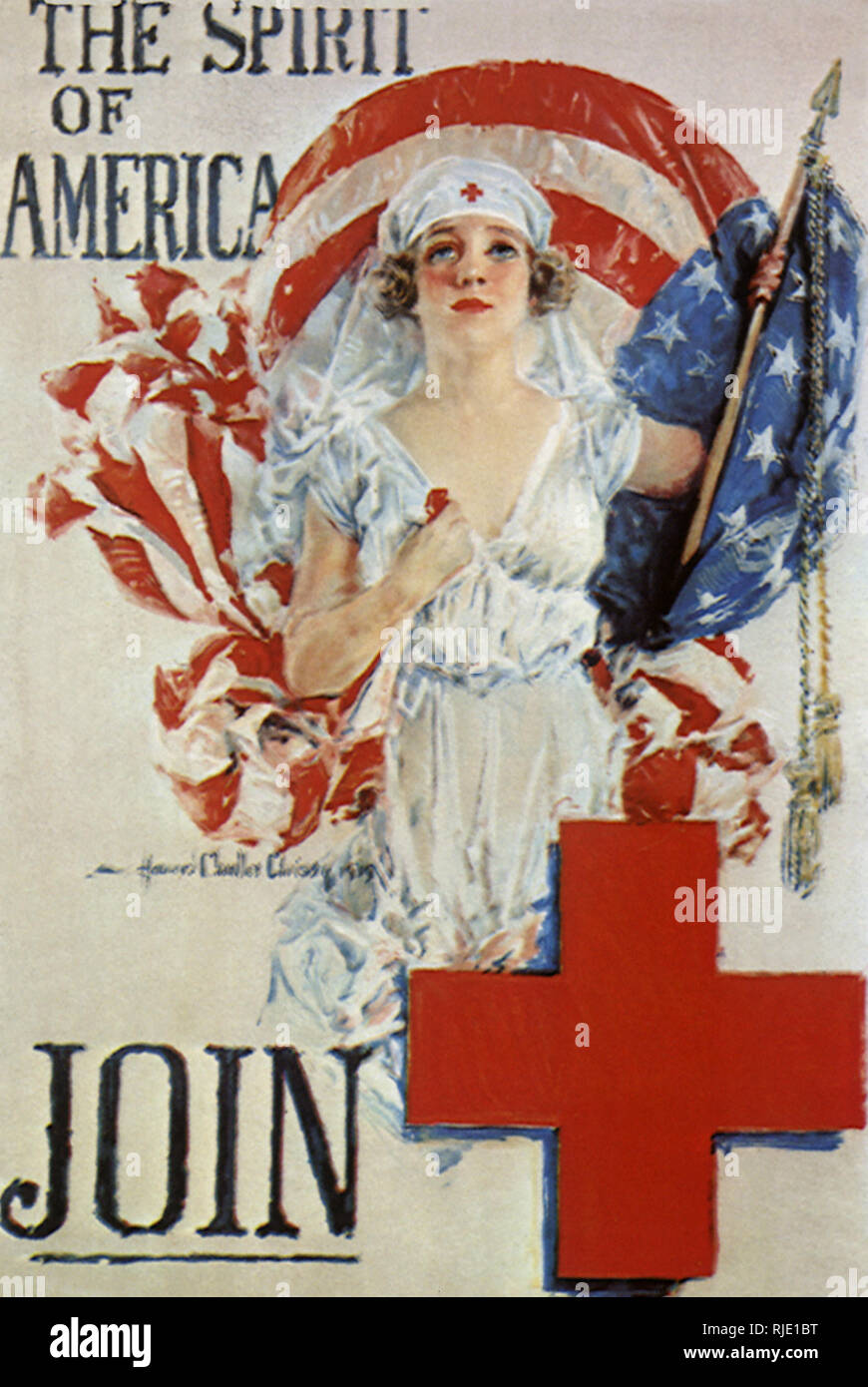 Poster vintage croce rossa immagini e fotografie stock ad alta ...