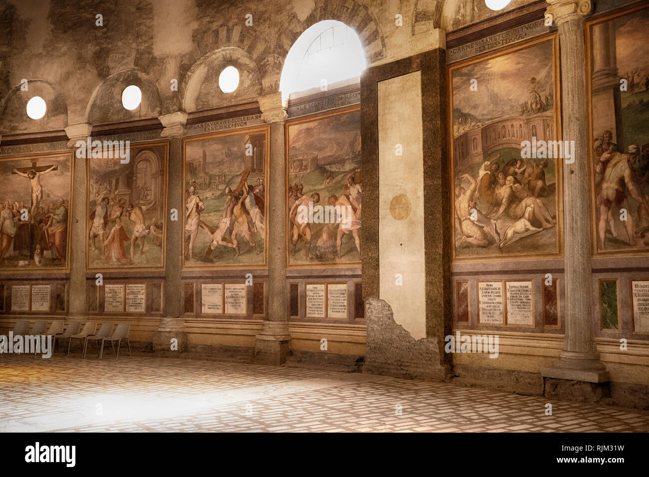 Basilica di Santo Stefano a tutto tondo sul Colle Celio, Basilica di ...