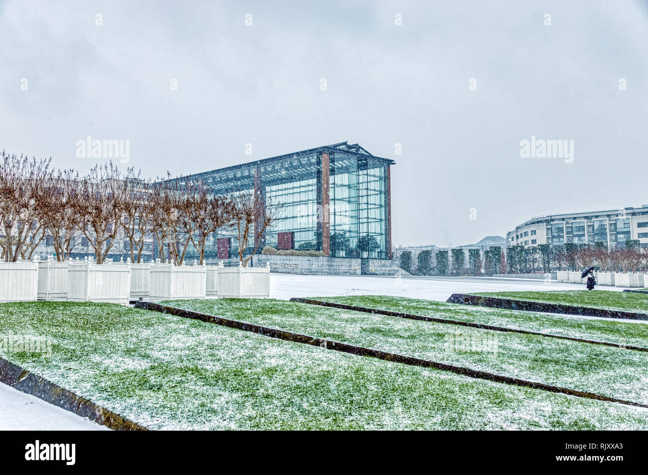 Parco andre citroen paris immagini e fotografie stock ad alta ...