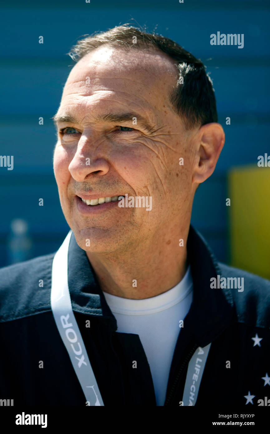 Ritratto di pilota di prova Brian Binnie che divenne una leggenda ...