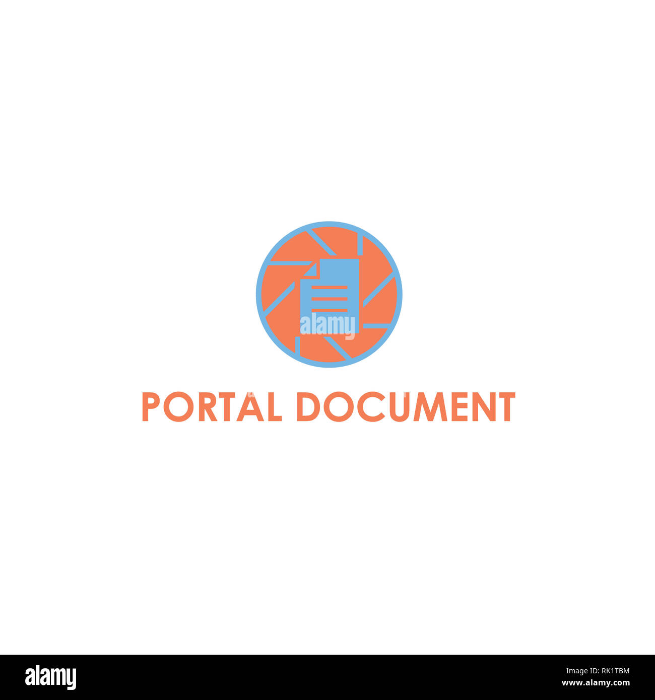 Disegno del logo del documento immagini e fotografie stock ad alta ...