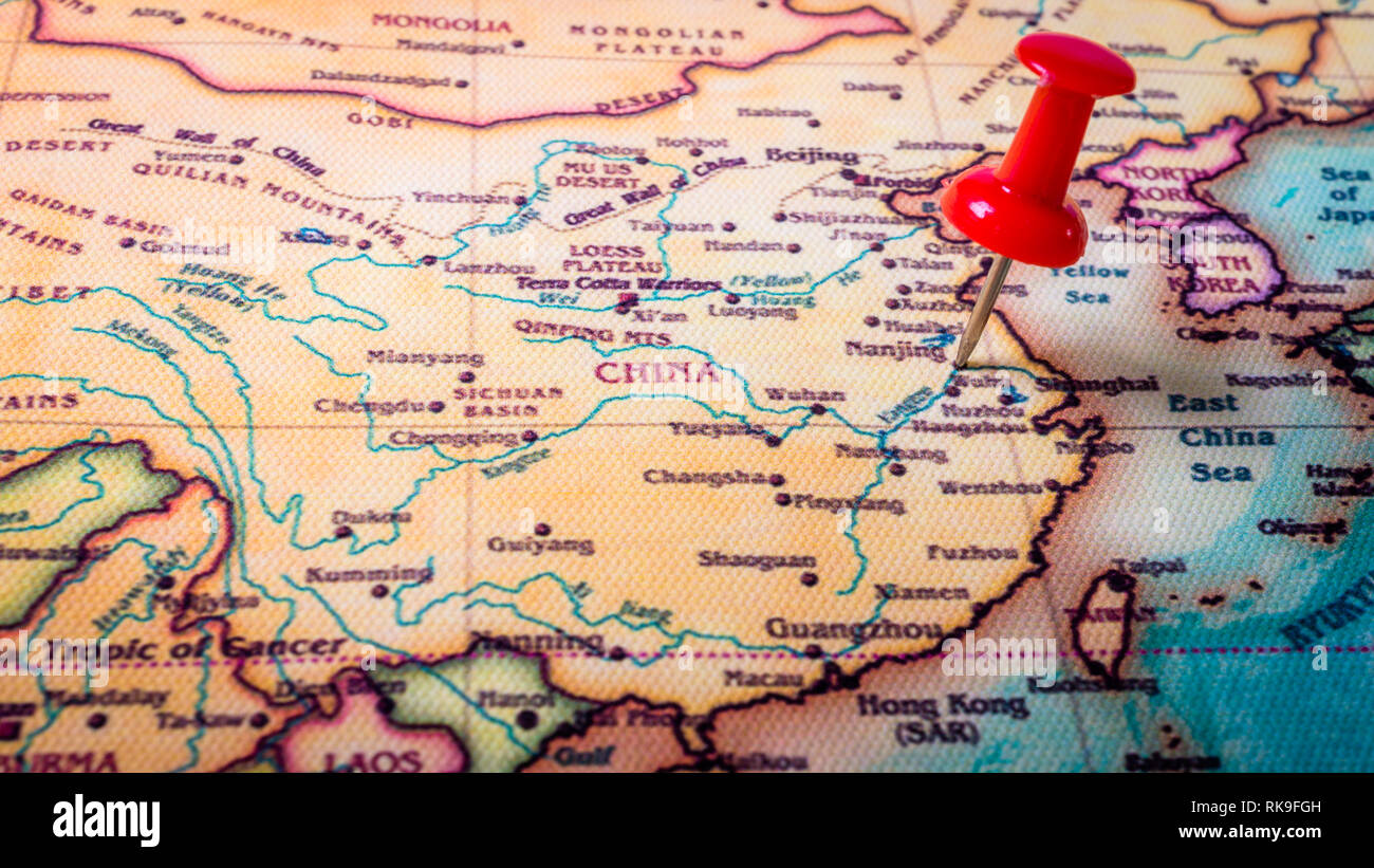 Mappa Di Pechino Immagini e Fotos Stock - Alamy