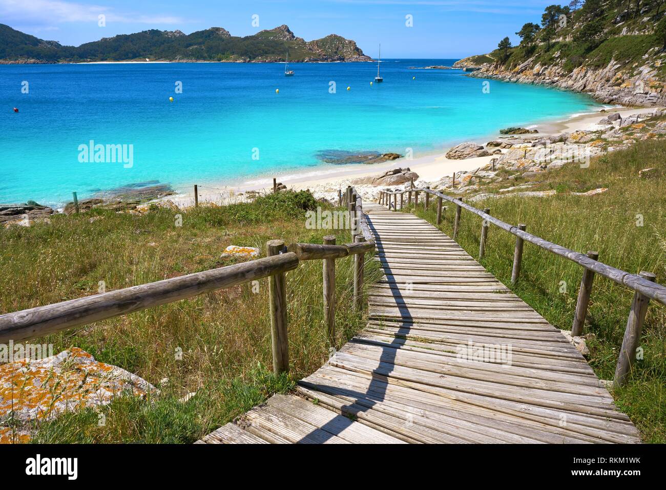 Isole Islas Cies Immagini e Fotos Stock - Alamy