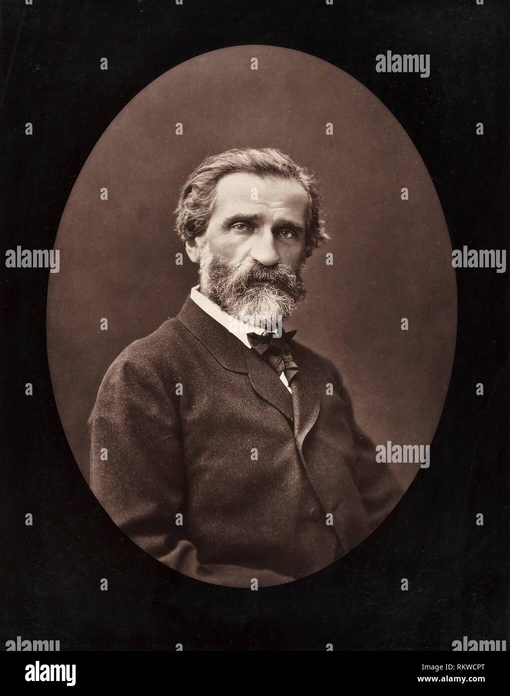 Giuseppe verdi italian composer 1813 1901 immagini e fotografie stock ...