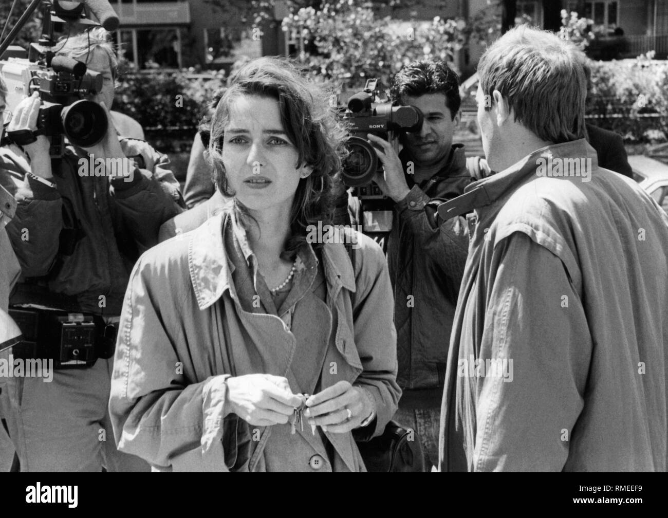 Rolf Mengele la sorella in legge, figlio di Josef Mengele, Salome ...