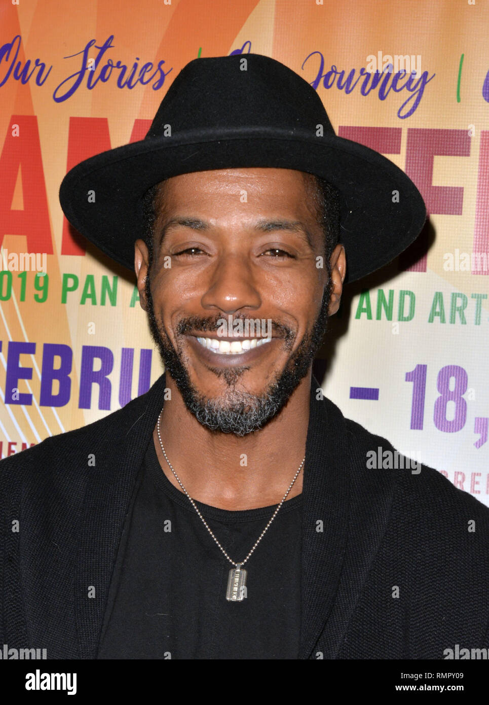 LOS ANGELES, CA-febbraio 15: McKinley Freeman in TV "Amore a morte" lo ...