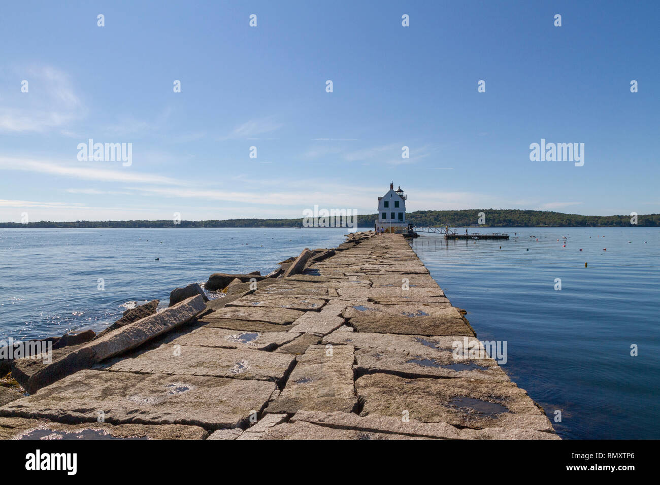 Faro del molo sud di charlevoix immagini e fotografie stock ad alta ...