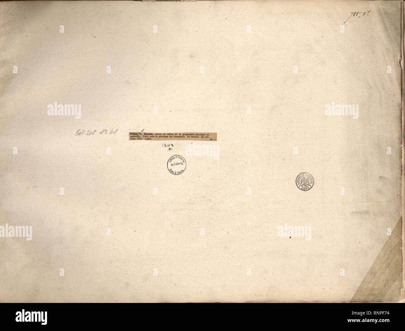 Cartes et tables de la geographie physique ou naturelle immagini e ...