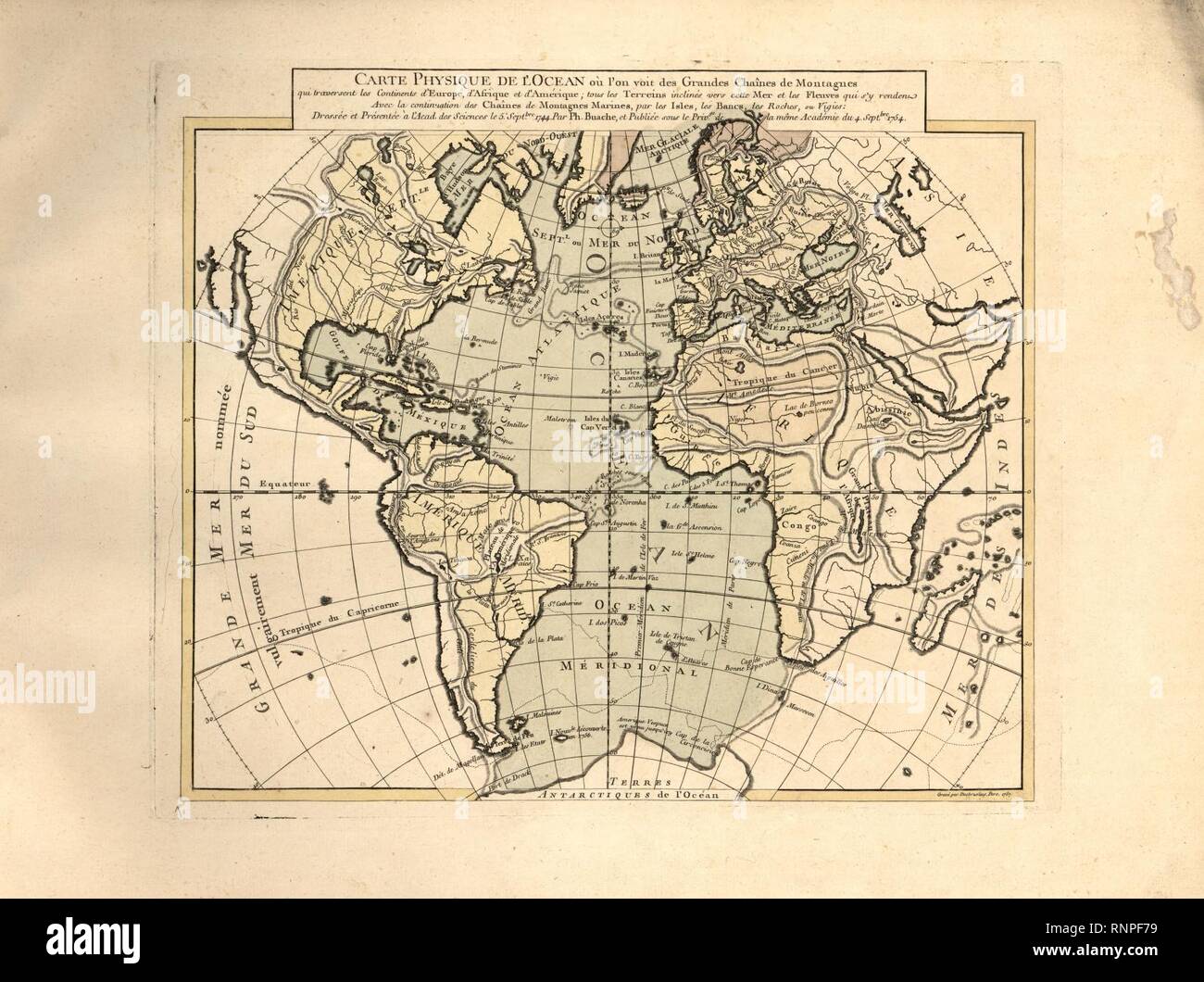 Cartes et tables de la geographie physique ou naturelle immagini e ...