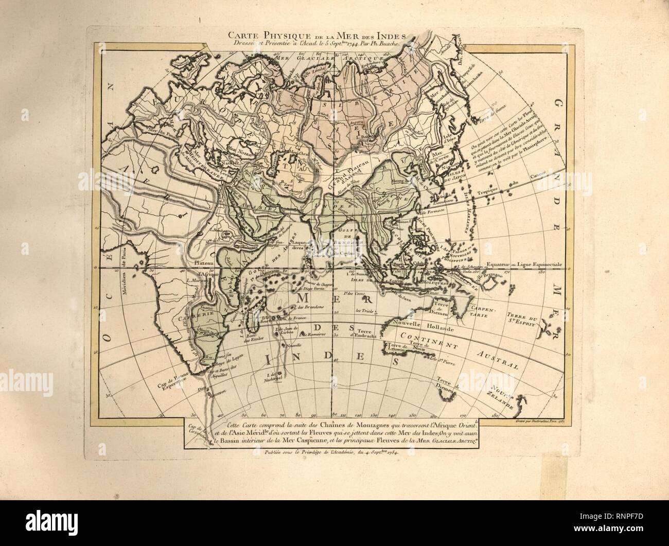 Cartes et tables de la geographie physique ou naturelle immagini e ...