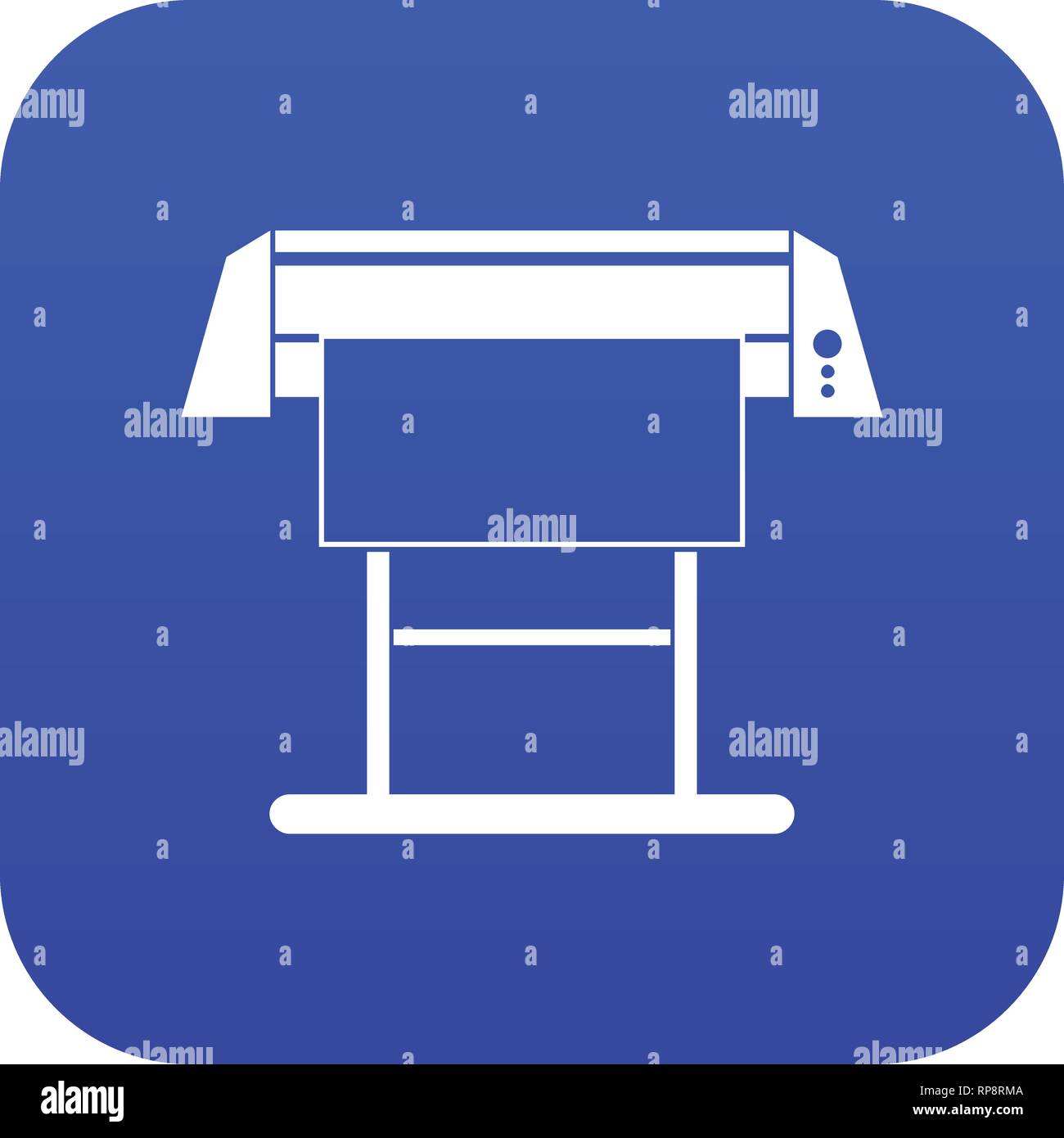 Stampante di grande formato Immagini Vettoriali Stock - Alamy