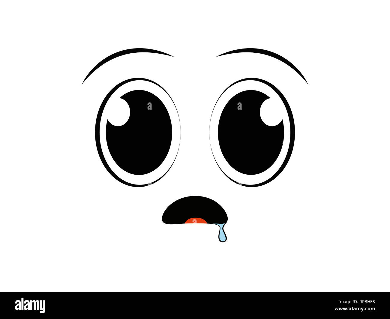 Cartoon eyes vector immagini e fotografie stock ad alta risoluzione - Alamy