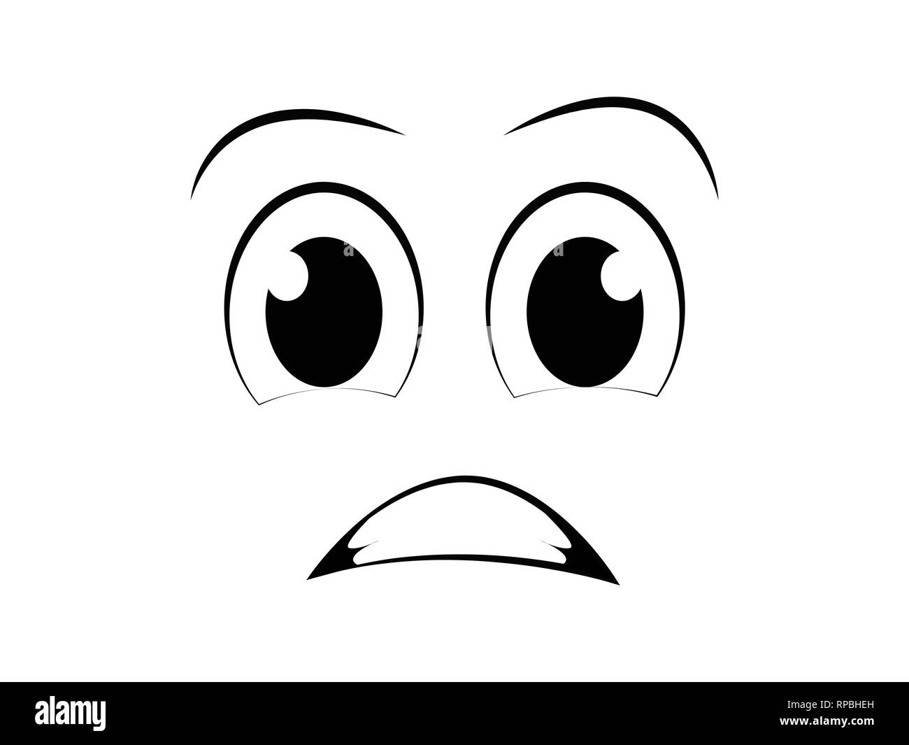 Cartoon eyes vector immagini e fotografie stock ad alta risoluzione - Alamy