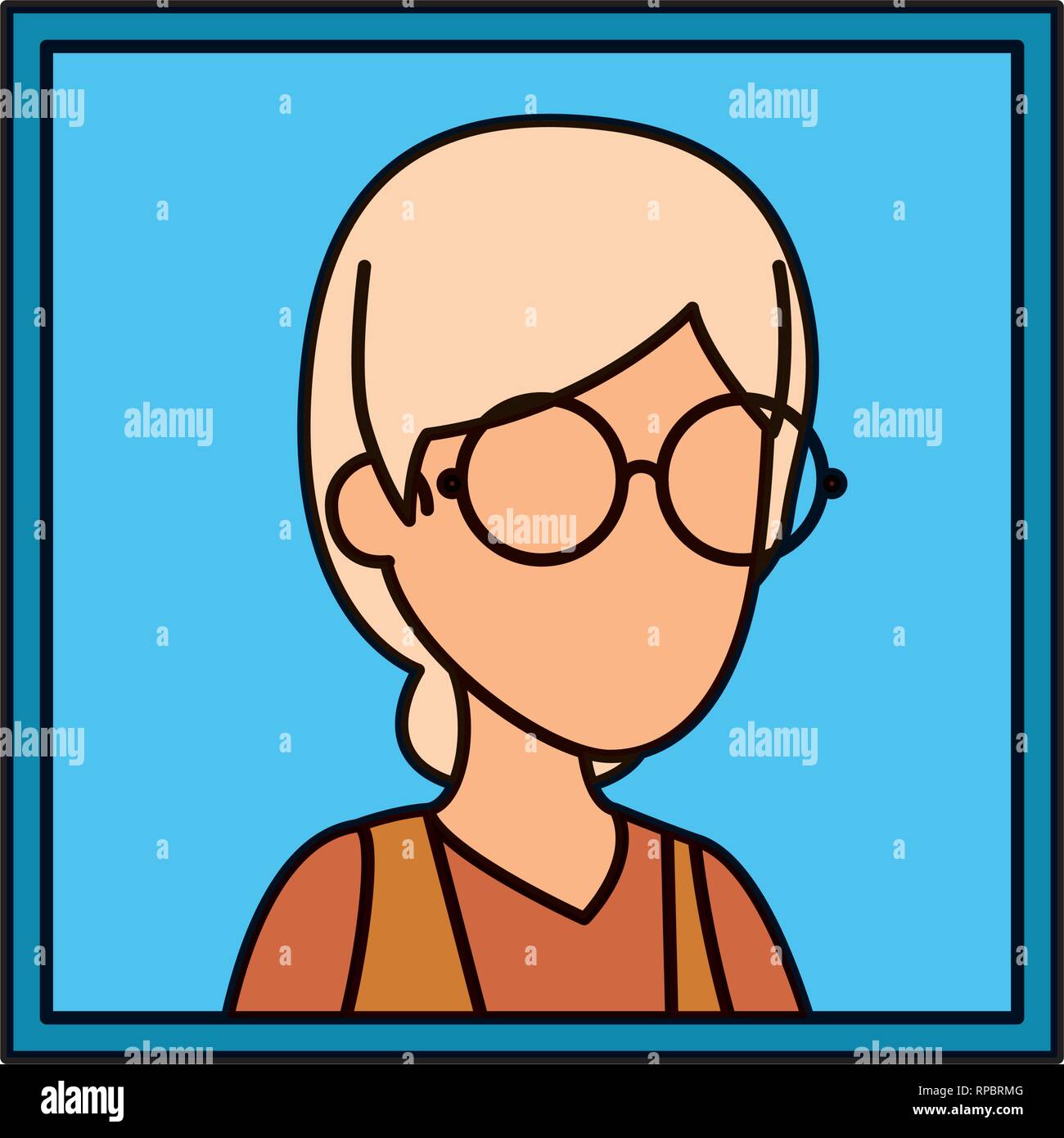 Persona vecchia foto Immagini Vettoriali Stock - Alamy