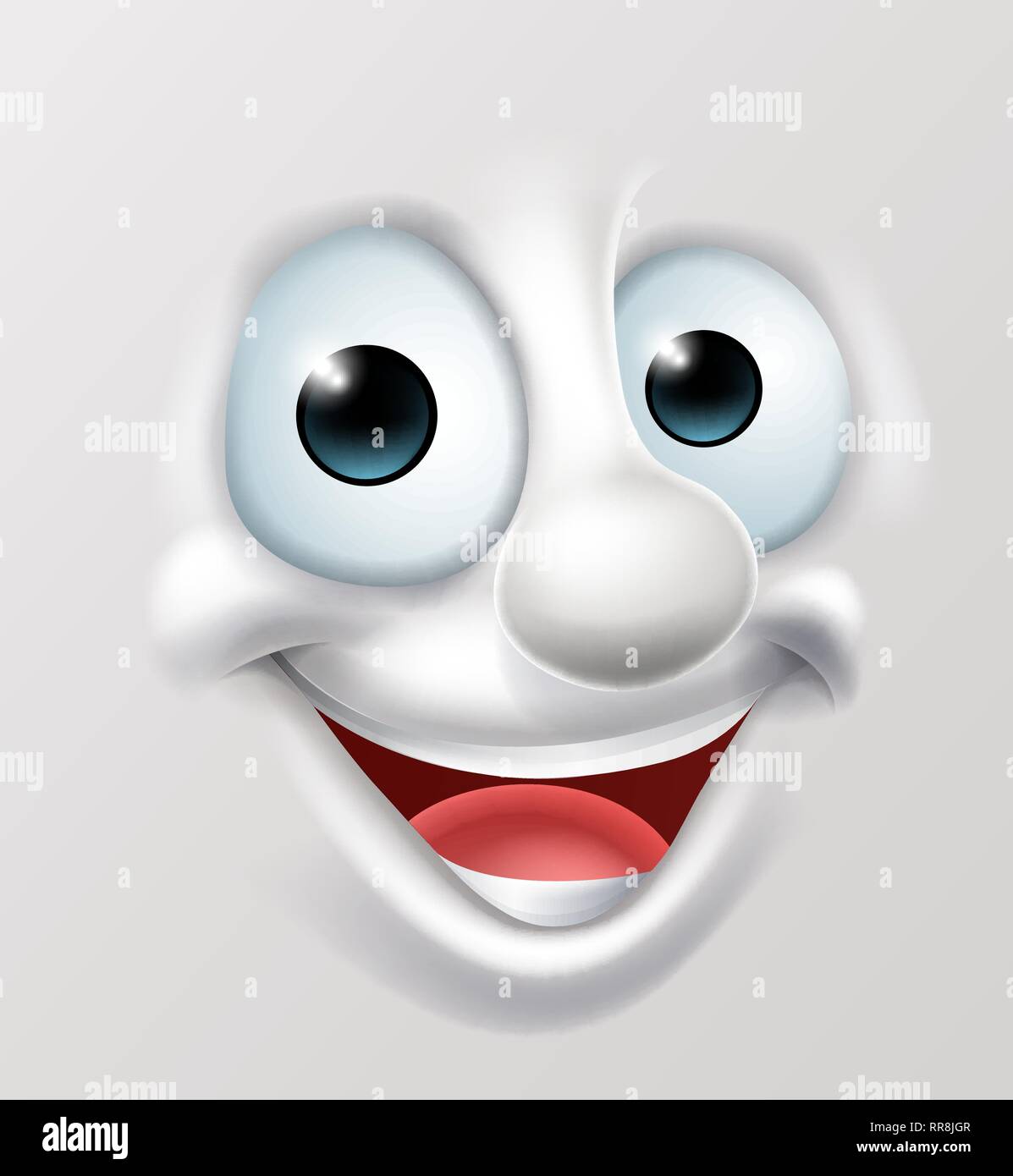 Emoticon che ride Immagini Vettoriali Stock - Alamy