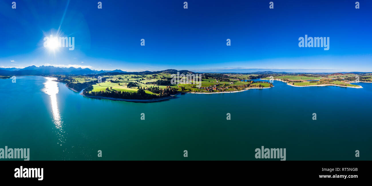 Lago forggensee baviera allgaeu immagini e fotografie stock ad alta ...