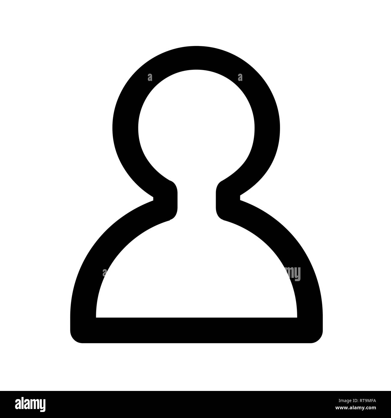 Simbolo della persona Foto e Immagini Stock in Bianco e Nero - Alamy