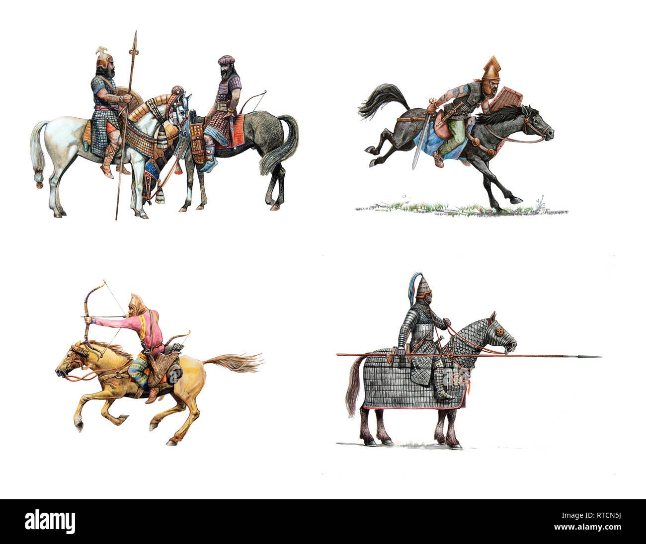 Guerrieri sciti immagini e fotografie stock ad alta risoluzione - Alamy