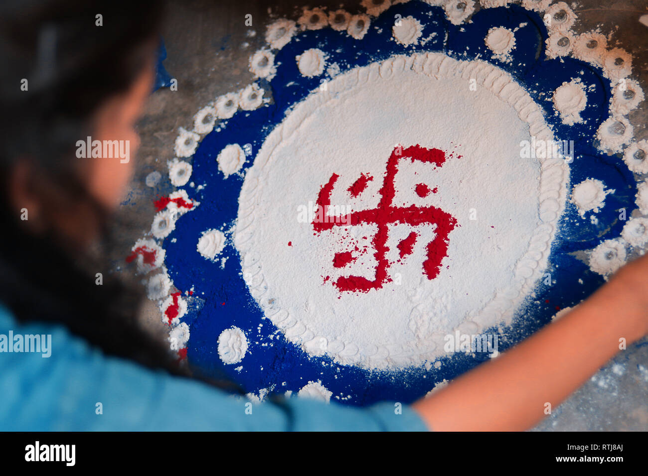 Disegni rangoli immagini e fotografie stock ad alta risoluzione - Alamy