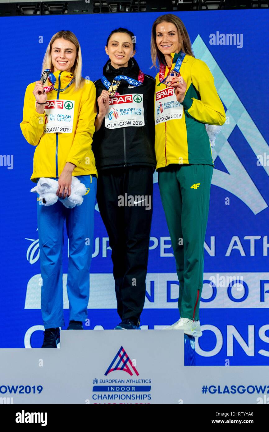 Yuliya levchenko salto in alto immagini e fotografie stock ad alta ...