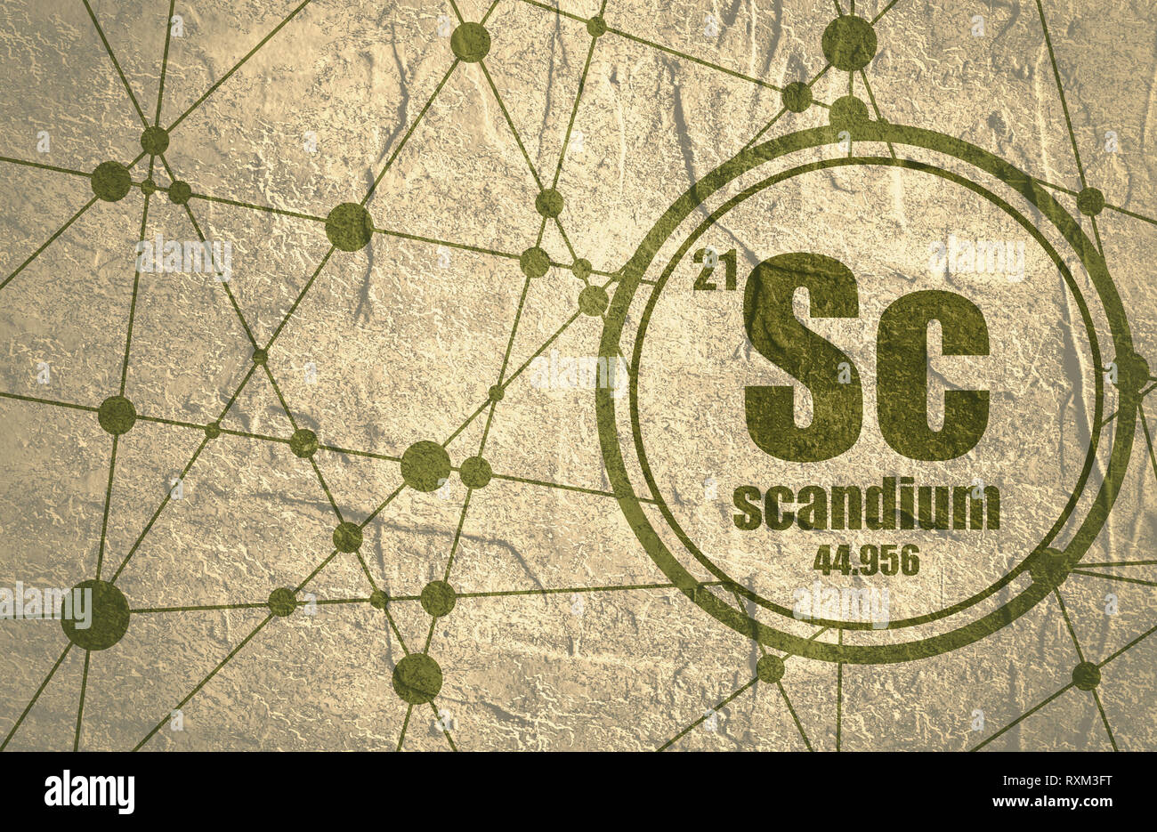 Simbolo dello scandio immagini e fotografie stock ad alta risoluzione ...