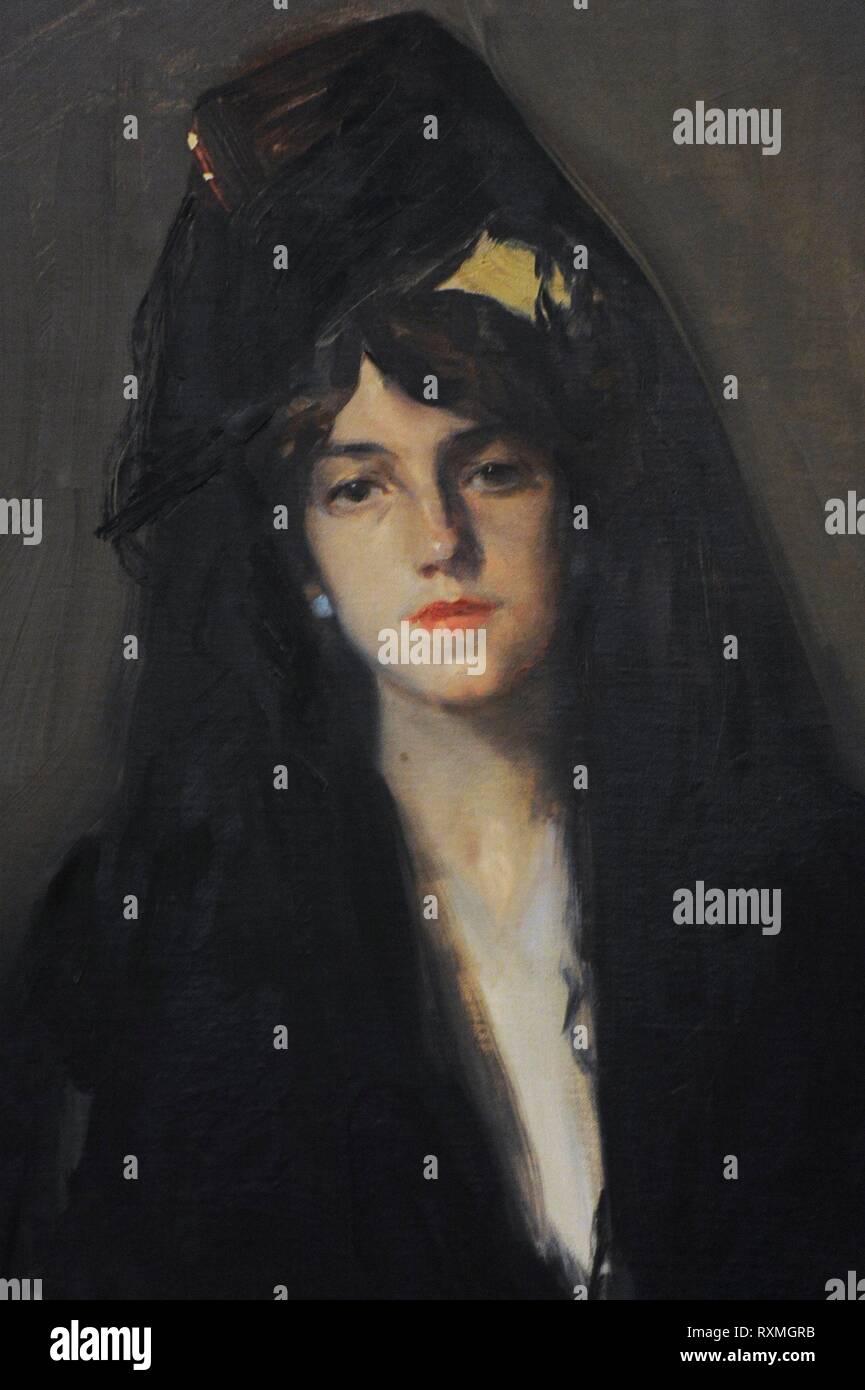 Joaquín Sorolla y Bastida (1863-1923). Pintor español. Detalle. María ...