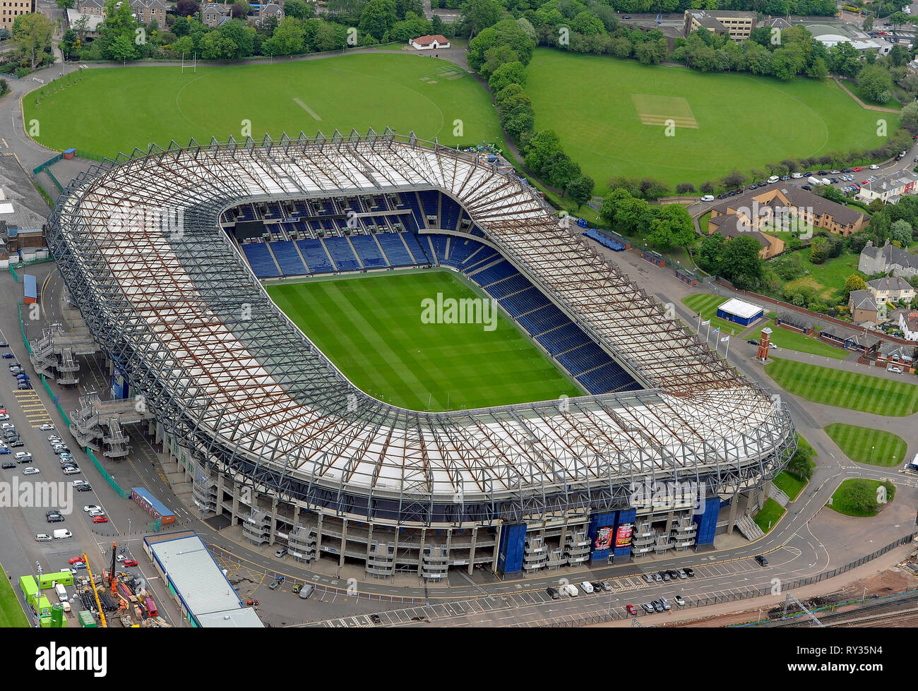 Rugby a murrayfield immagini e fotografie stock ad alta risoluzione - Alamy
