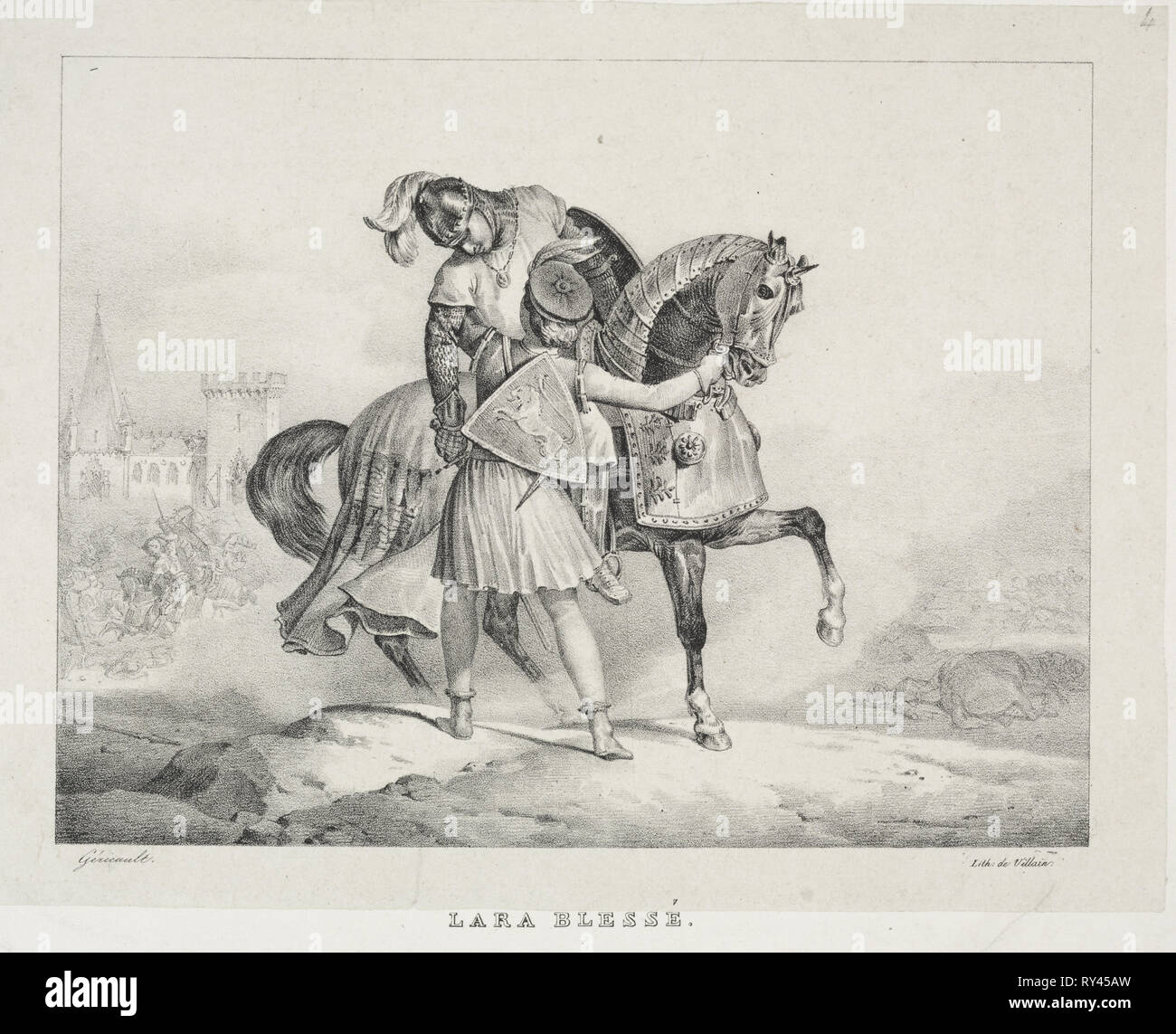 Theodore gericault francese immagini e fotografie stock ad alta ...