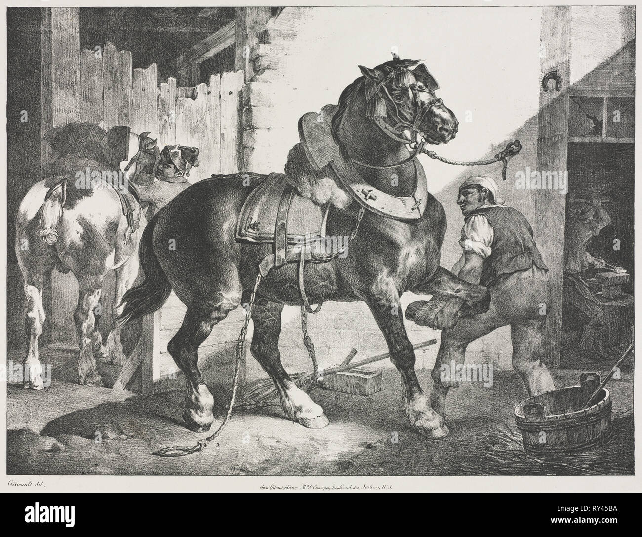 Theodore gericault francese immagini e fotografie stock ad alta ...