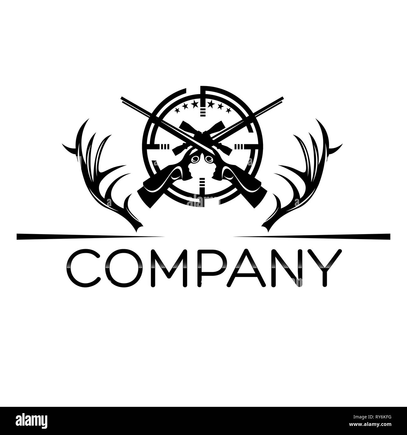 Cerchio di corna Foto e Immagini Stock in Bianco e Nero - Alamy