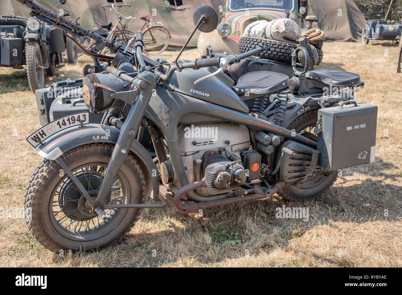 Wehrmacht sidecar Immagini e Fotos Stock - Alamy