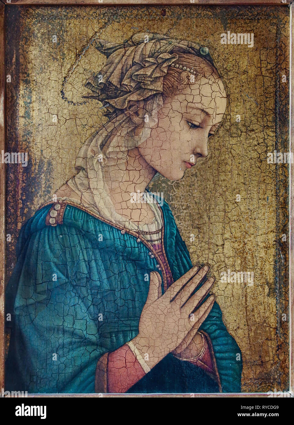 The madonna portrait painting immagini e fotografie stock ad alta ...