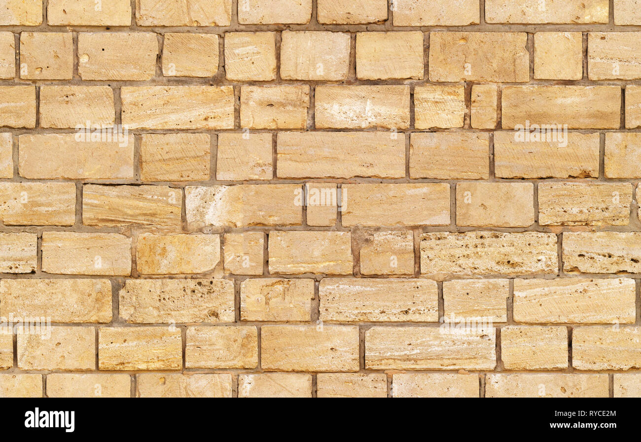 Seamless texture yellow brick wall immagini e fotografie stock ad alta ...