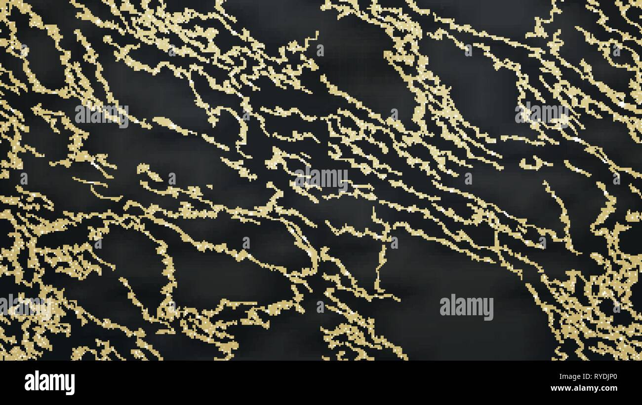 Seamless vettore in marmo texture. Marmo con vene d'oro. Effetto Marmo ...