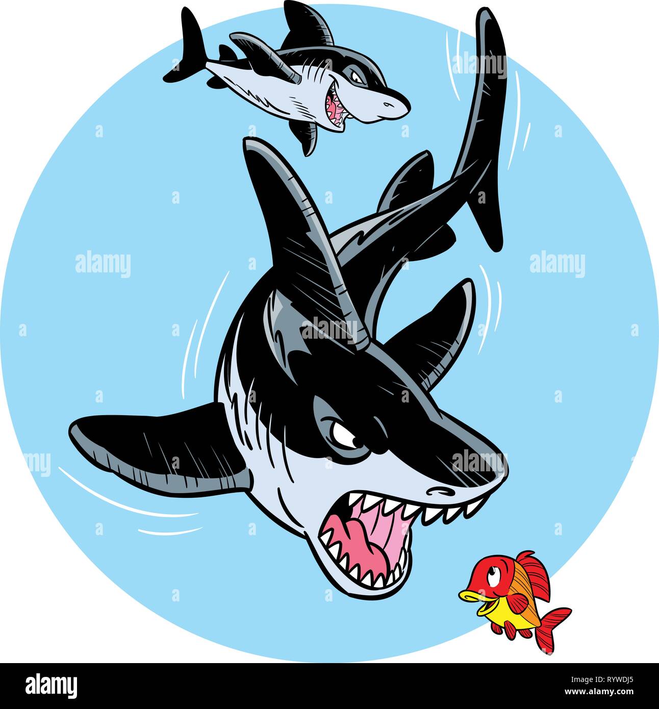 Pesce cartone animato immagini e fotografie stock ad alta risoluzione ...