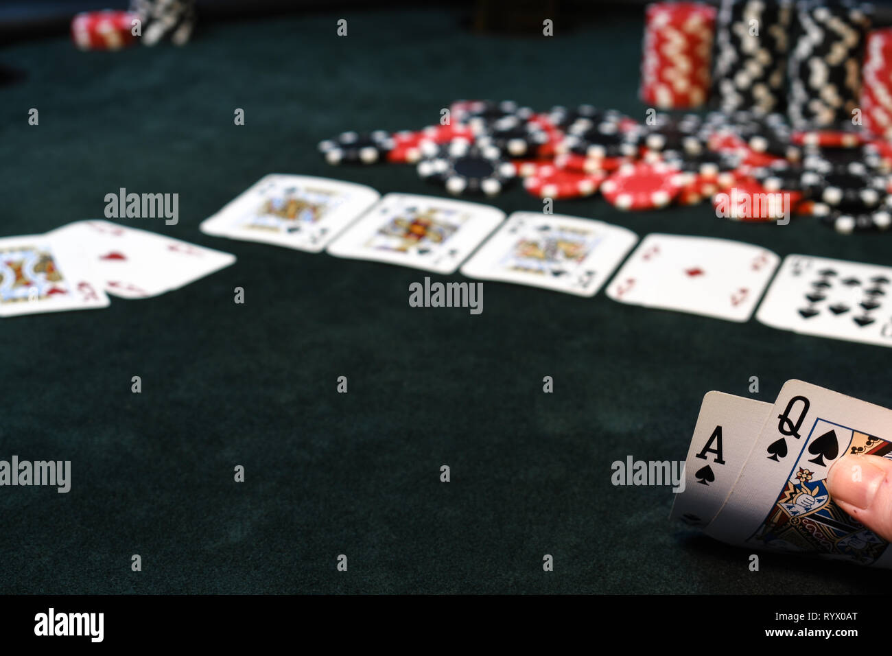 Gioco di poker immagini e fotografie stock ad alta risoluzione - Alamy