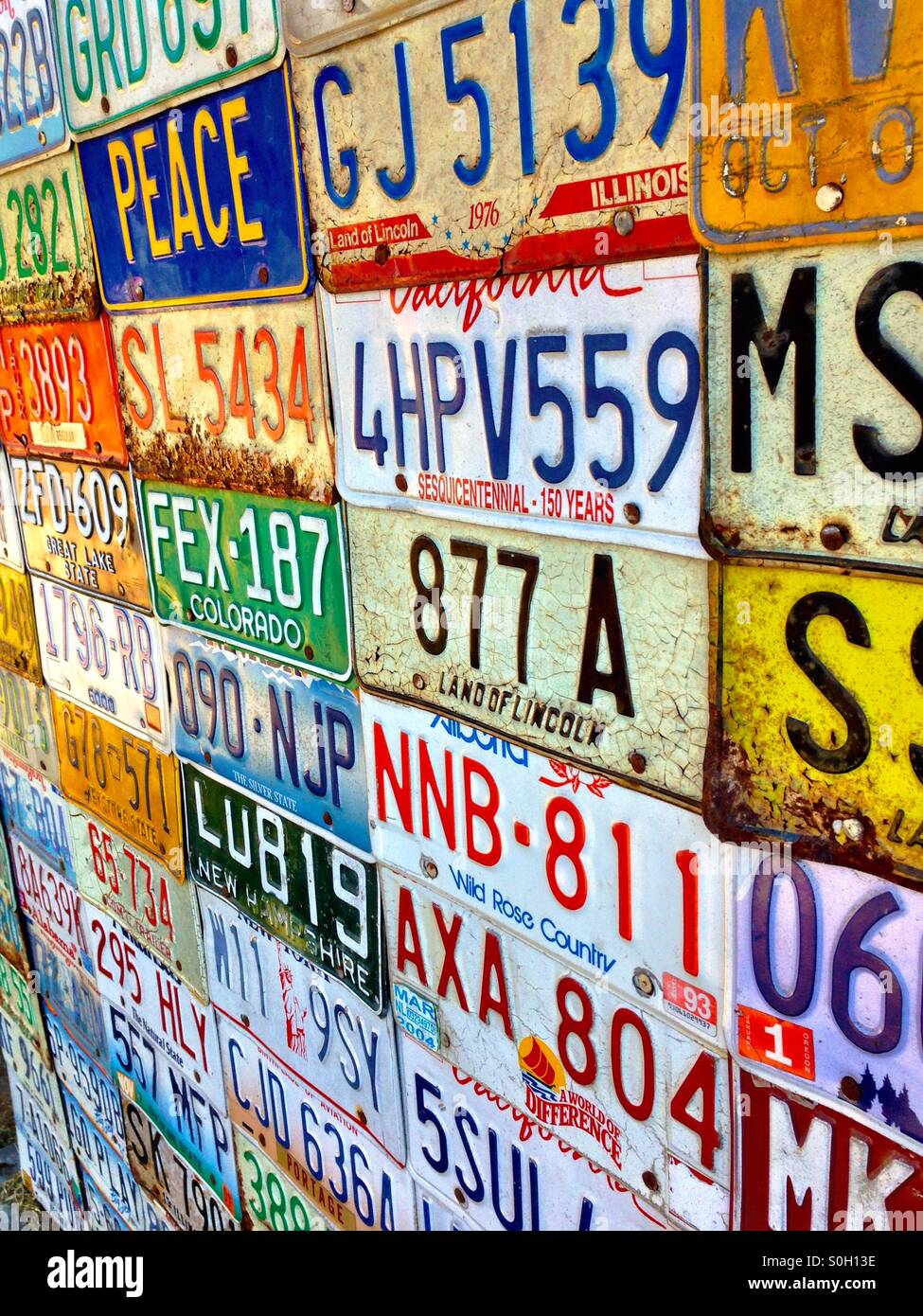 Targhe usa immagini e fotografie stock ad alta risoluzione - Alamy