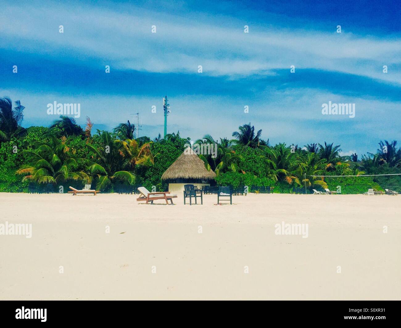 Spiaggia maldive immagini e fotografie stock ad alta risoluzione - Alamy