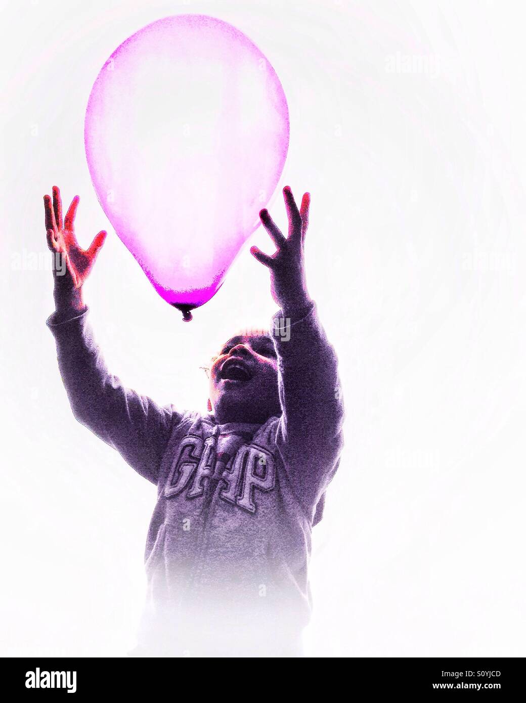 Palloncino rosa immagini e fotografie stock ad alta risoluzione - Alamy