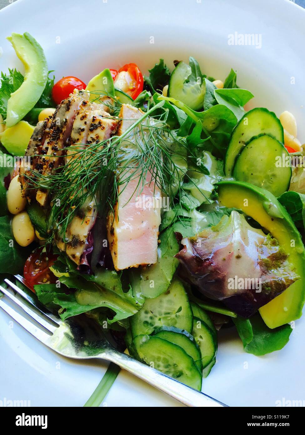 Insalata per pranzo immagini e fotografie stock ad alta risoluzione - Alamy