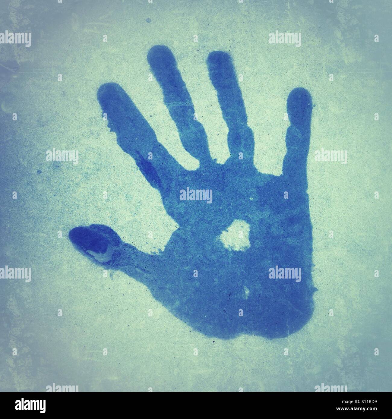 Impronta della mano immagini e fotografie stock ad alta risoluzione - Alamy