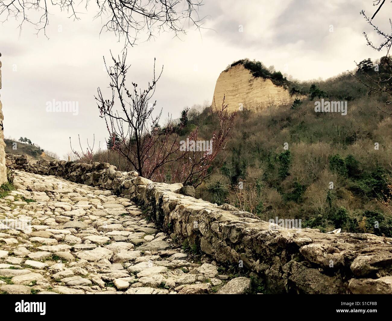 Antica pavimentazione romana immagini e fotografie stock ad alta ...