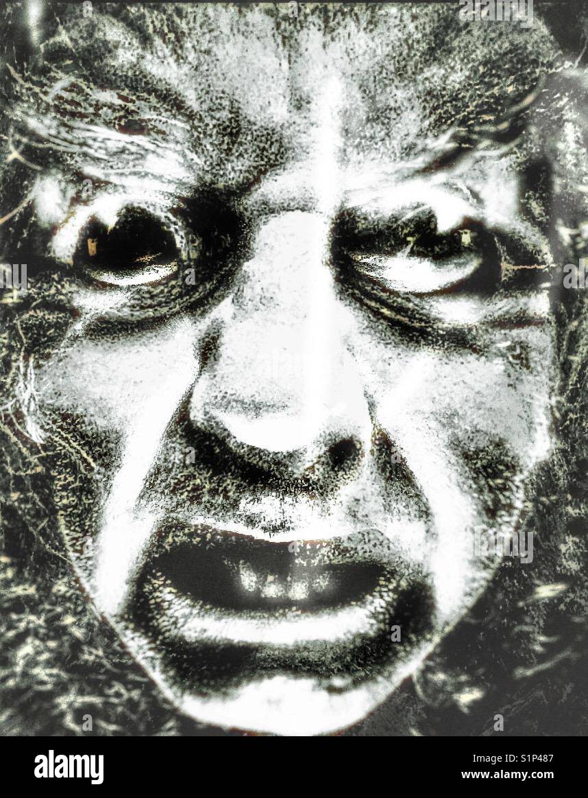 Faccia inquietante immagini e fotografie stock ad alta risoluzione - Alamy