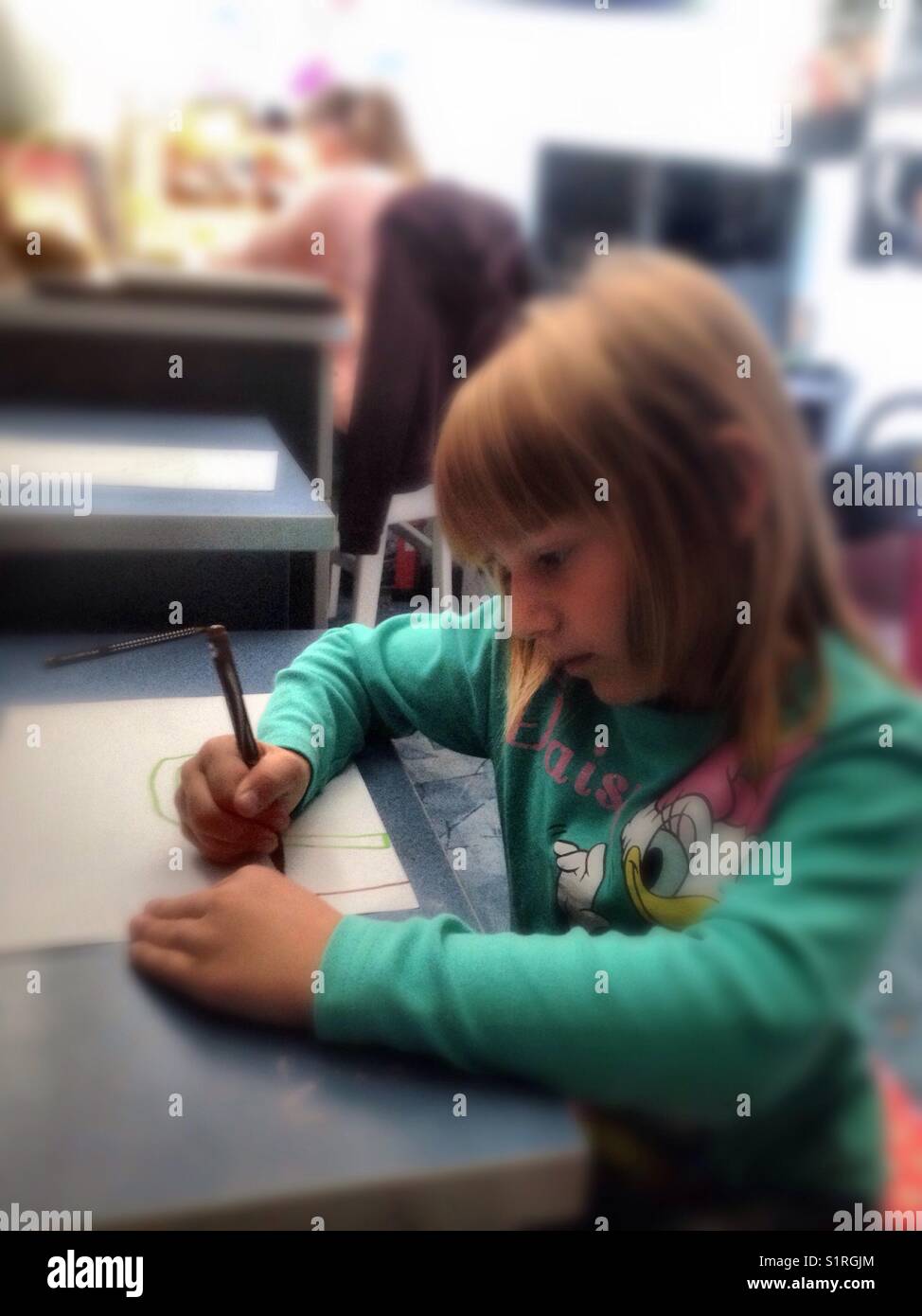 Compiti a casa bambino immagini e fotografie stock ad alta risoluzione ...