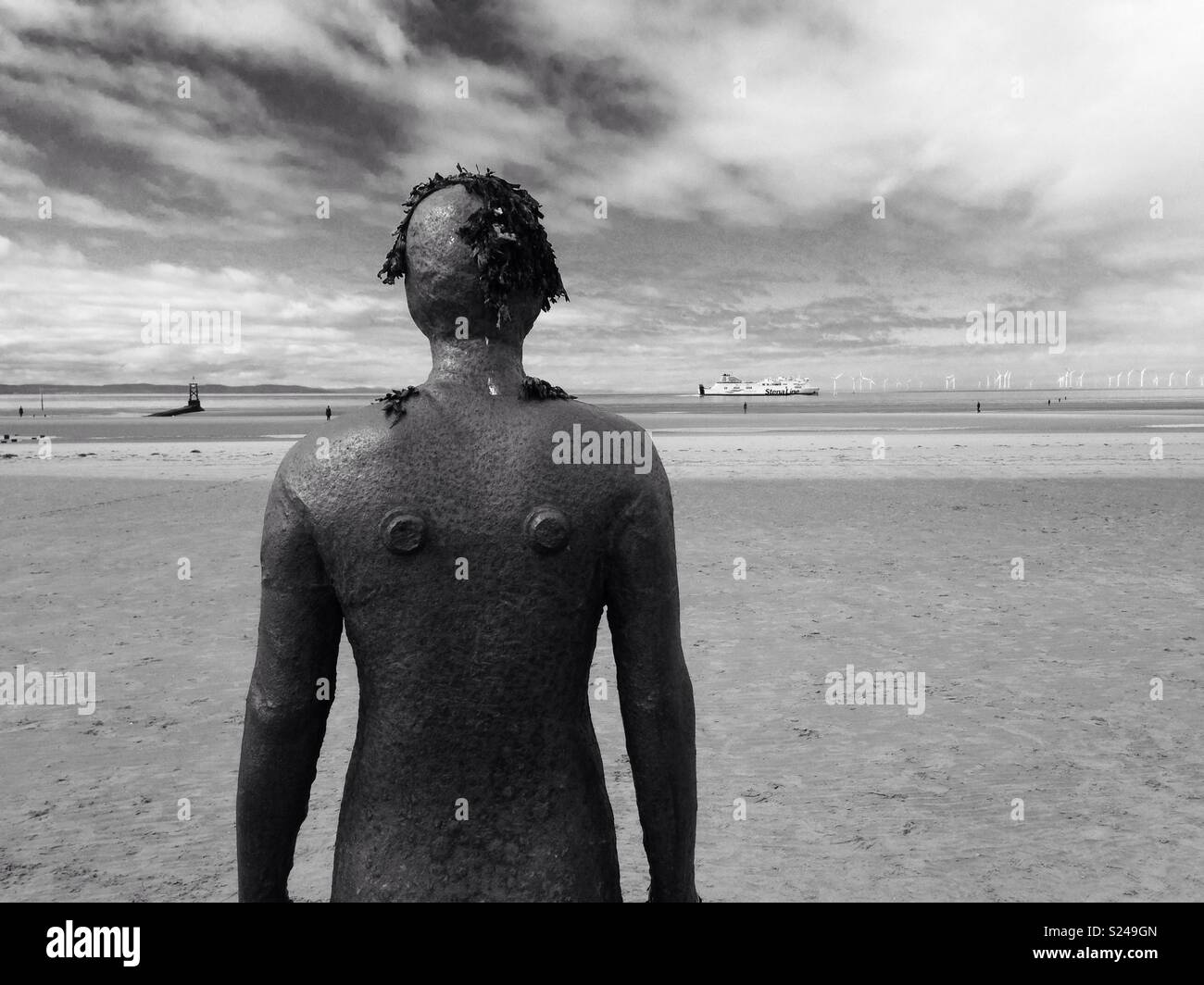 Spiaggia di crosby maschile di ferro immagini e fotografie stock ad ...