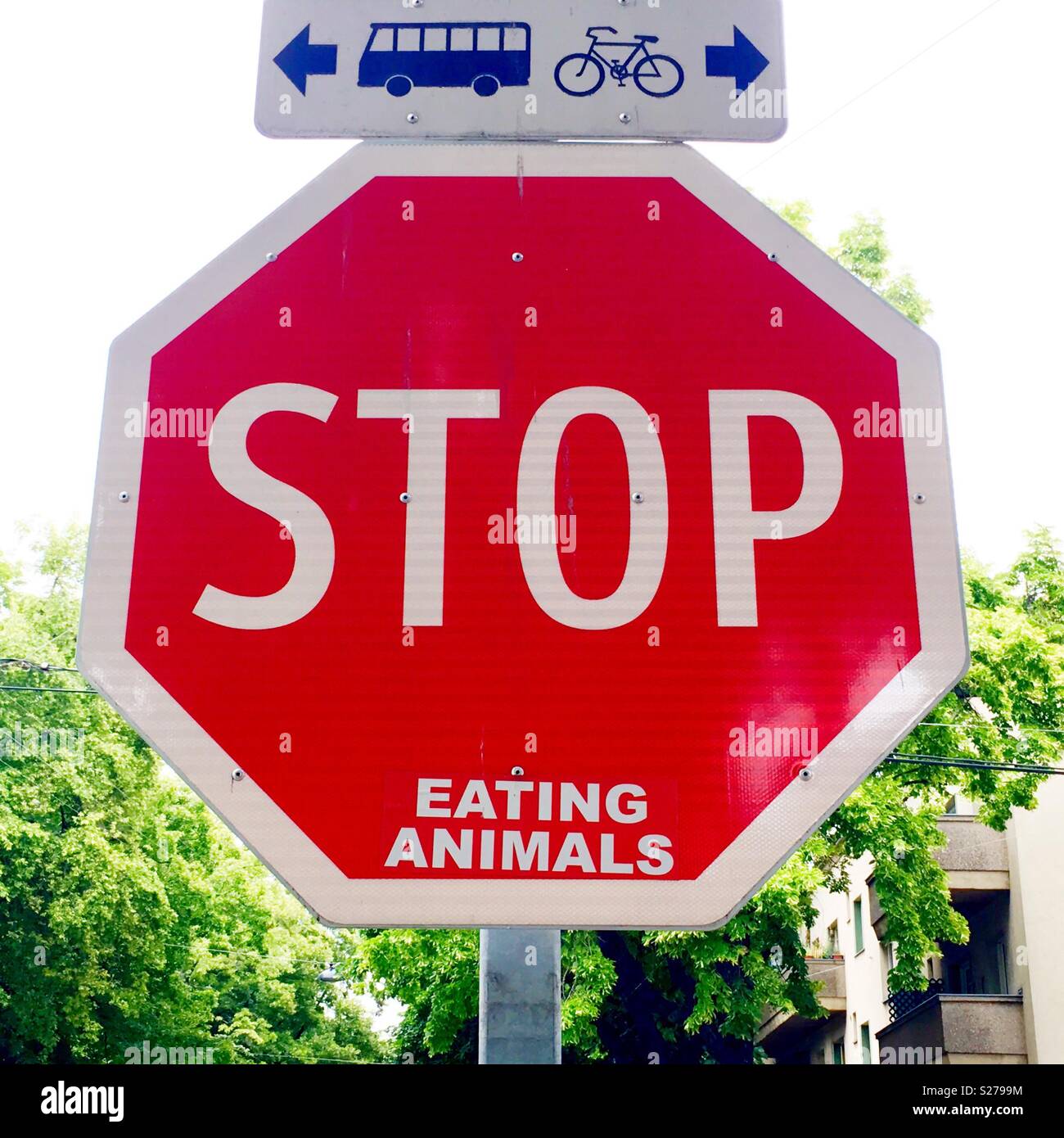 Stop eating animals sign immagini e fotografie stock ad alta ...