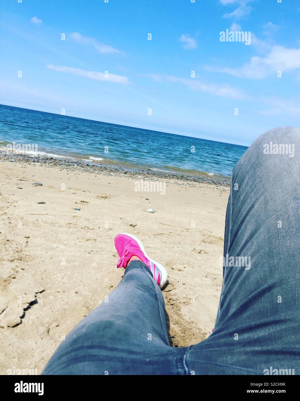 Rilassante ritiro in riva al mare immagini e fotografie stock ad alta ...