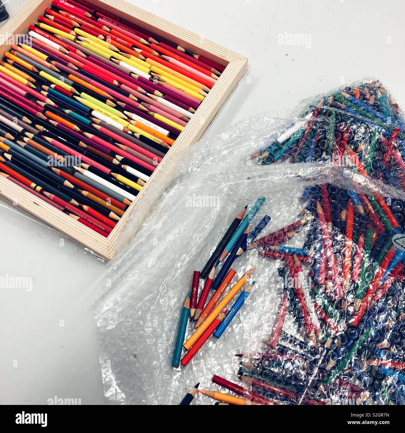 Matite usate immagini e fotografie stock ad alta risoluzione - Alamy