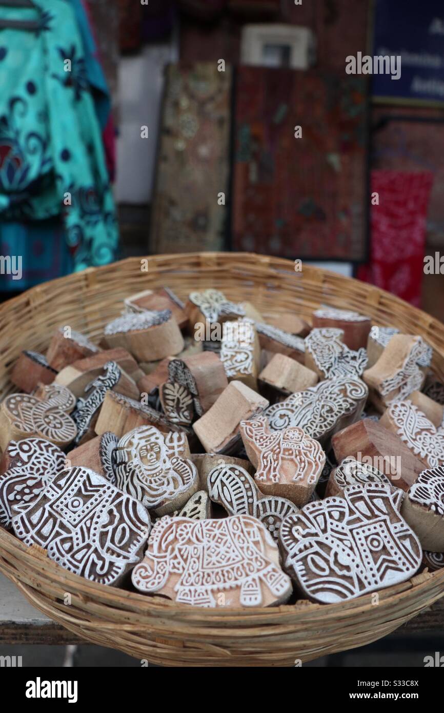 Blocchi di india immagini e fotografie stock ad alta risoluzione - Alamy